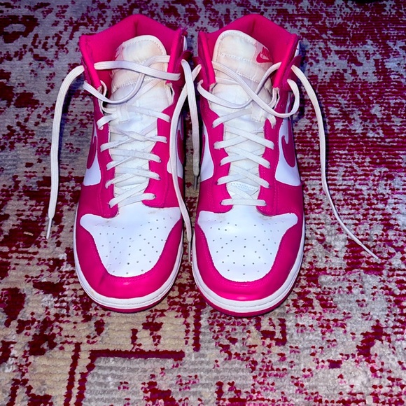 Nike | Shoes | Pink Prime High Top Dunks | Poshmark